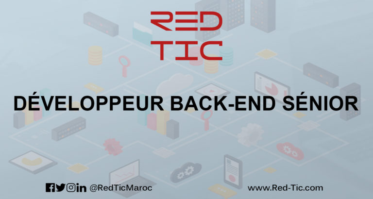 DÉVELOPPEUR BACK-END SÉNIOR - RED TIC RED TIC