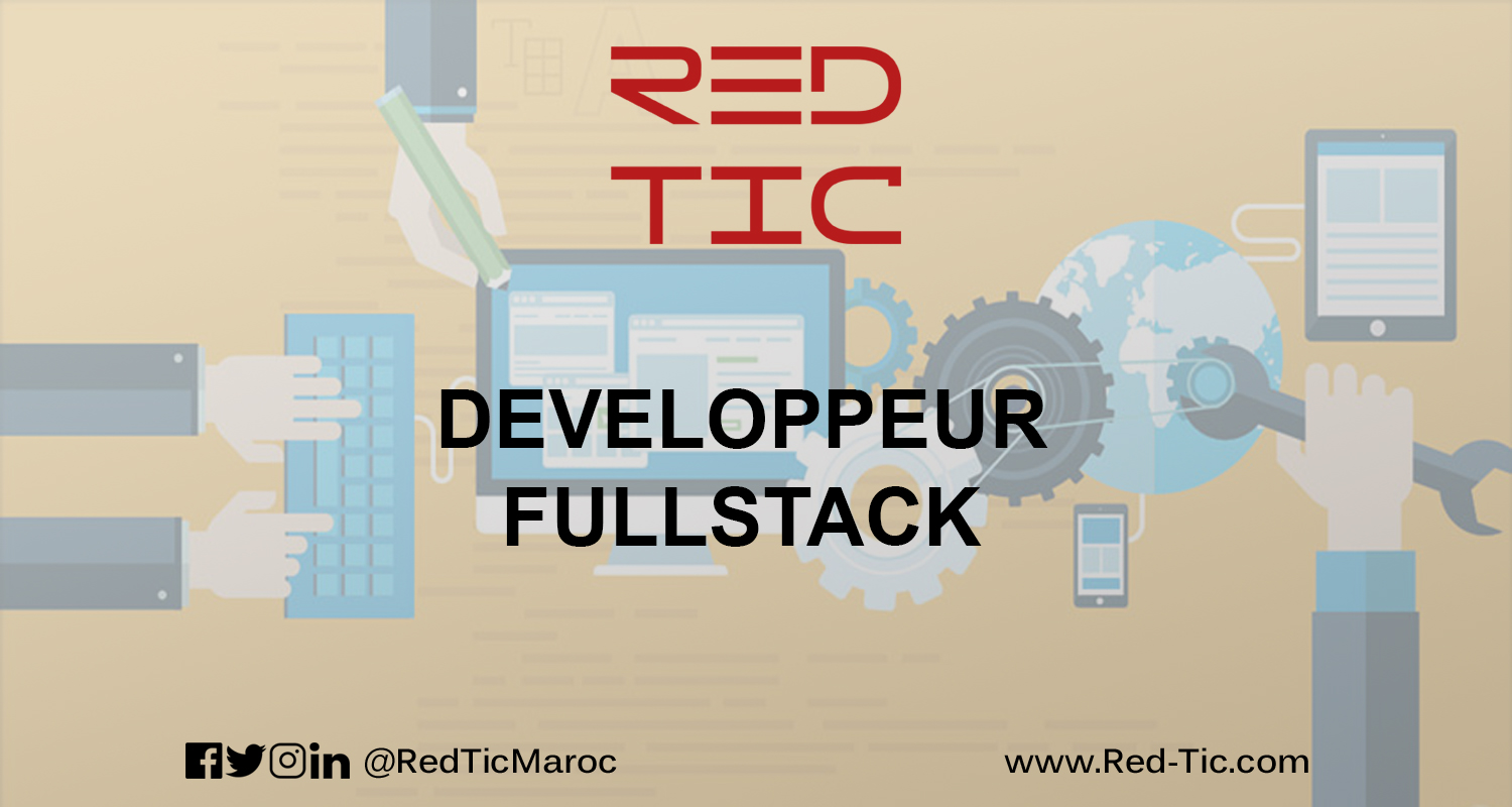 DEVELOPPEUR FULLSTACK - RED TIC DEVELOPPEUR FULLSTACK