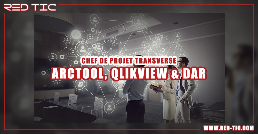 CHEF DE PROJET TRANSVERSE ARCTOOL , QLIKVIEW & DAR - RED TIC