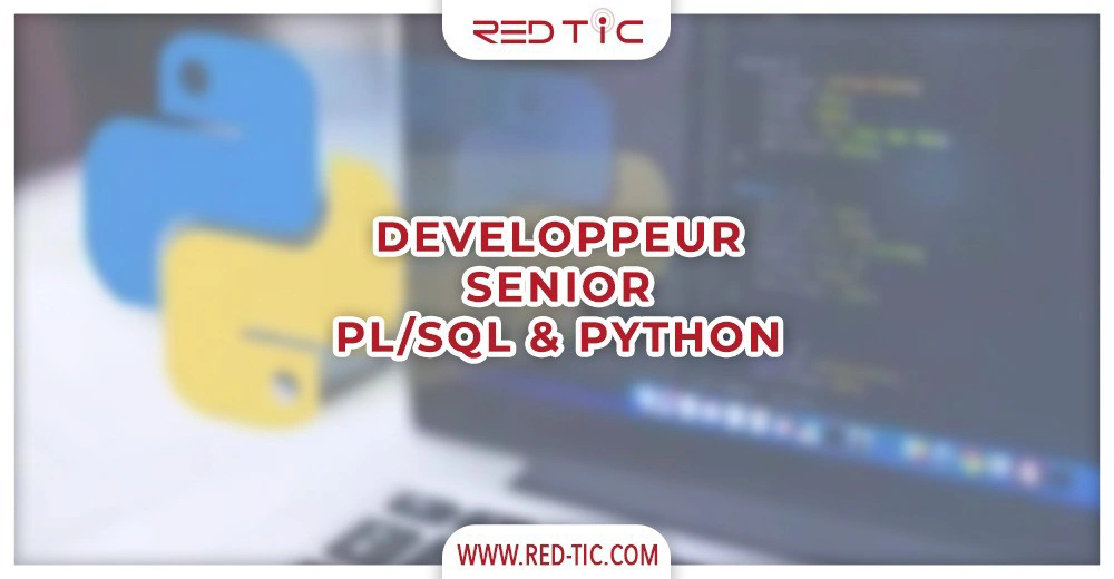 DEVELOPPEUR SENIOR PL/SQL &PYTHON - RED TIC