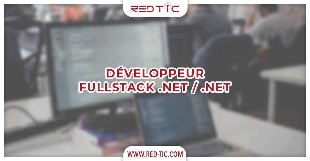 DEVELOPPEUR FULLSTACK .NET/ .NET - RED TIC