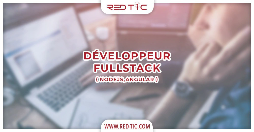 DÉVELOPPEUR FULLSTACK (NODEJS, ANGULAR) - RED TIC